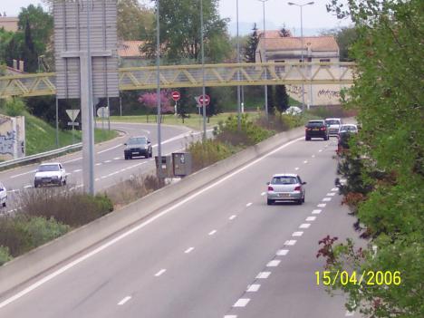 Photo du radar automatique D907 - Rocade Charles de Gaulle - Avignon