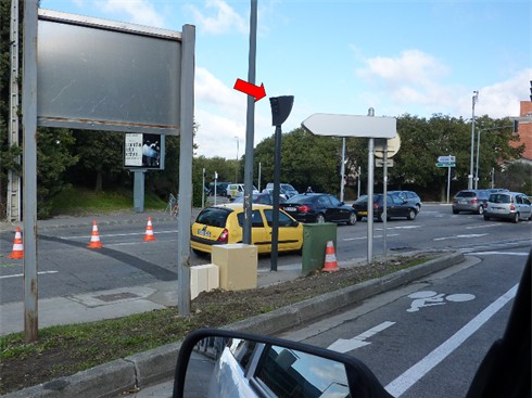 Photo du radar automatique - Boulevard de Suisse - Toulouse